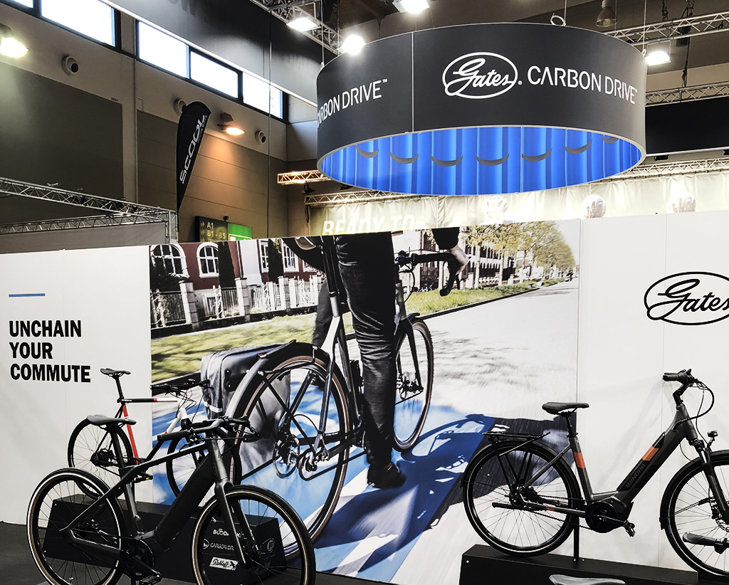 Trade Show Wall Panels - Eurobike 2019 - Strange Bird Designs
